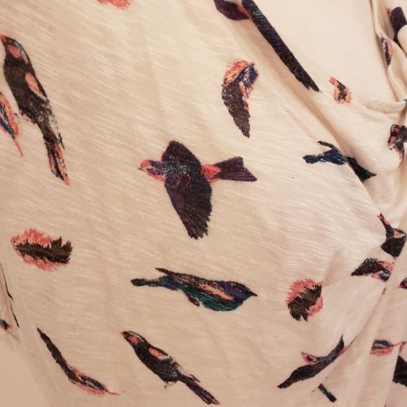 H M Tops Hm Bird Cowl Neck Top S Poshmark